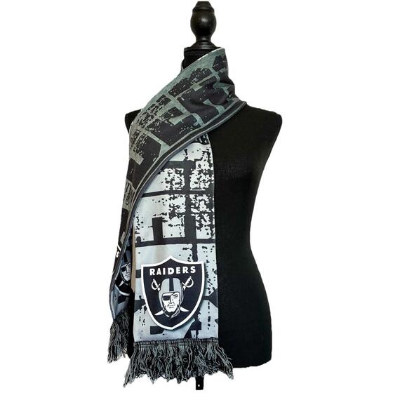 Forever Collectibles | Other | Nfl Raiders Logo Scarf Forever ...
